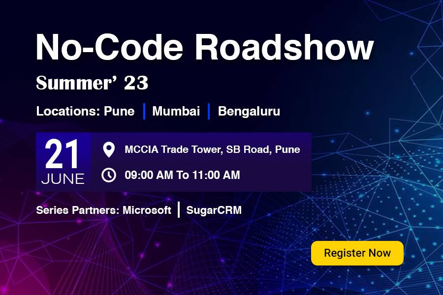 No-Code Roadshow - Pune - June 21, 2023 - Ambit Software