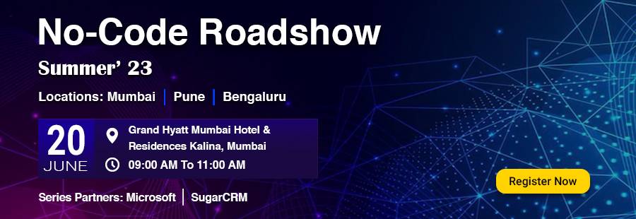 No-Code Roadshow - Mumbai - June 20, 2023 - Ambit Software